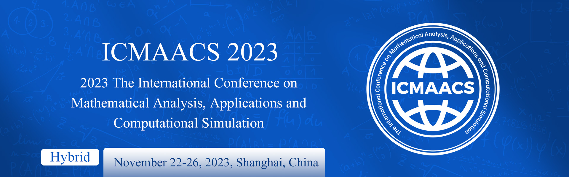 International Conference on Mathematical Analysis, Applications and ...